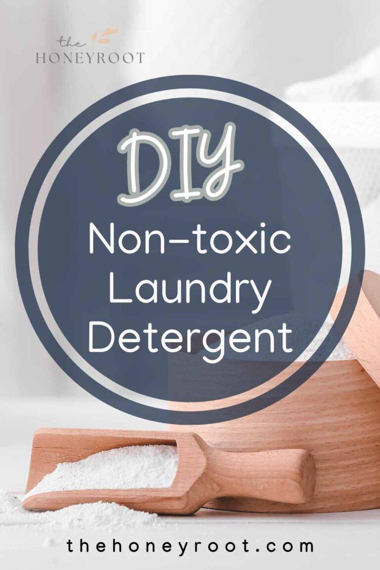 Homemade DIY Non-toxic Laundry Soap Detergent Recipe - Her Country Roots
