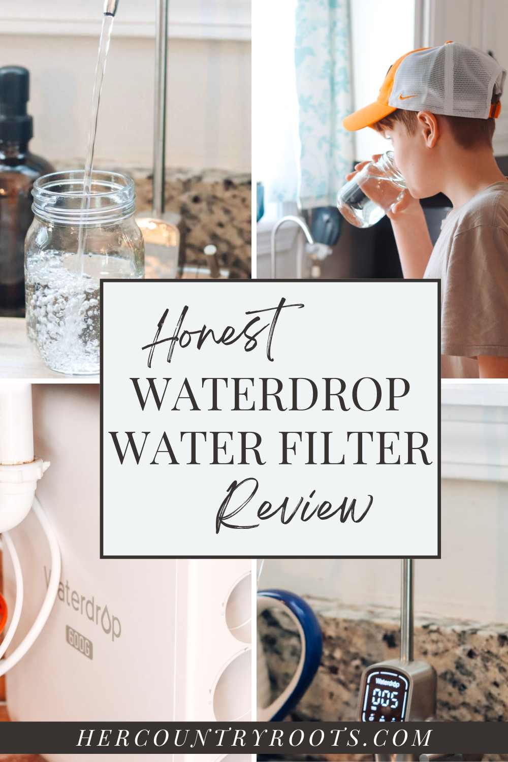 Honest Waterdrop Water Filter Review 2025 (G3P600) - Her Country Roots